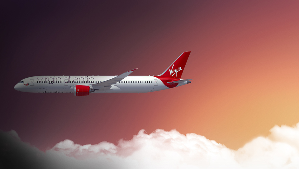 Virgin Atlantic Digital Art - Territory Studio