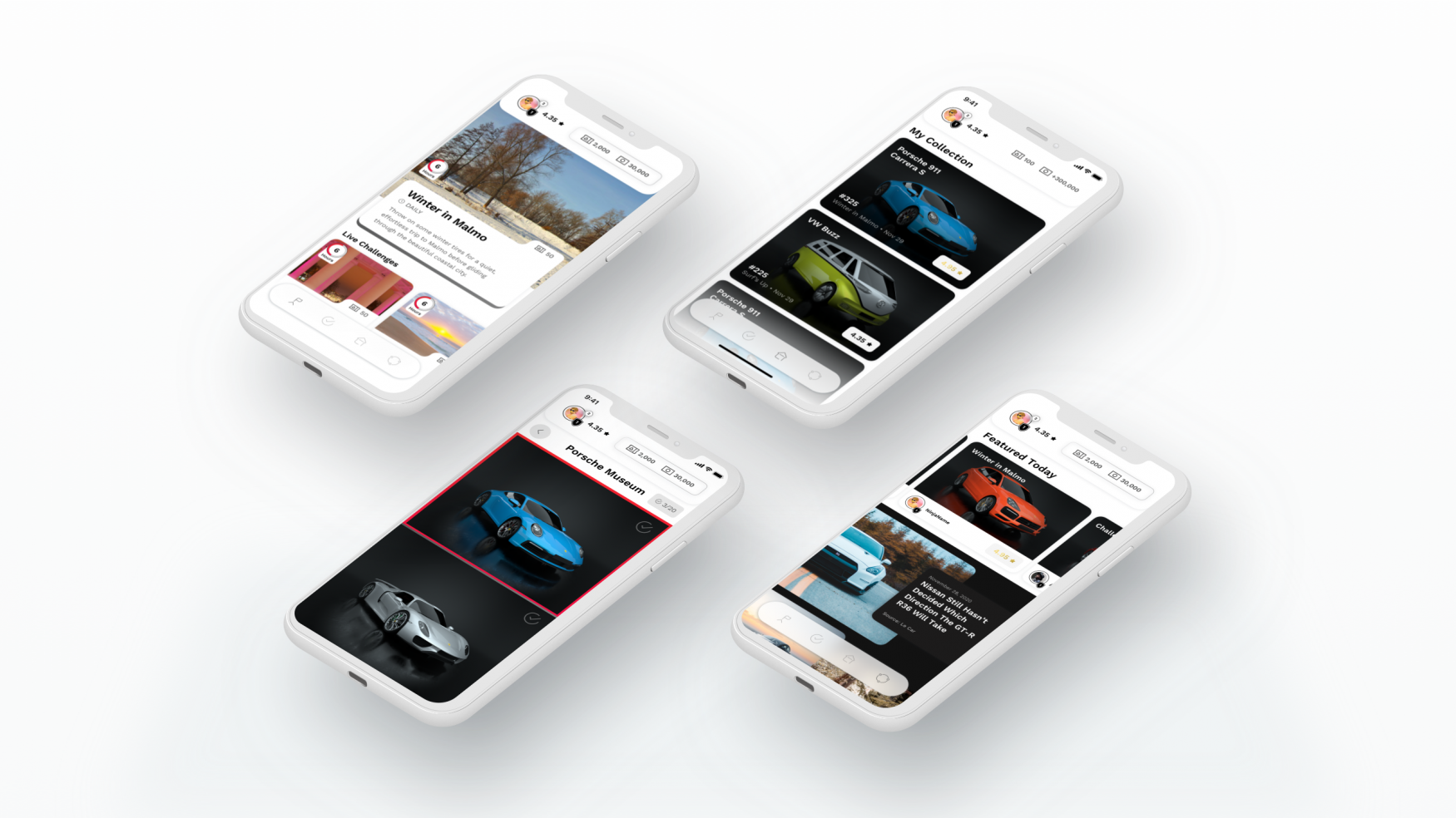 Design Car Mobile Game - Territory Studio